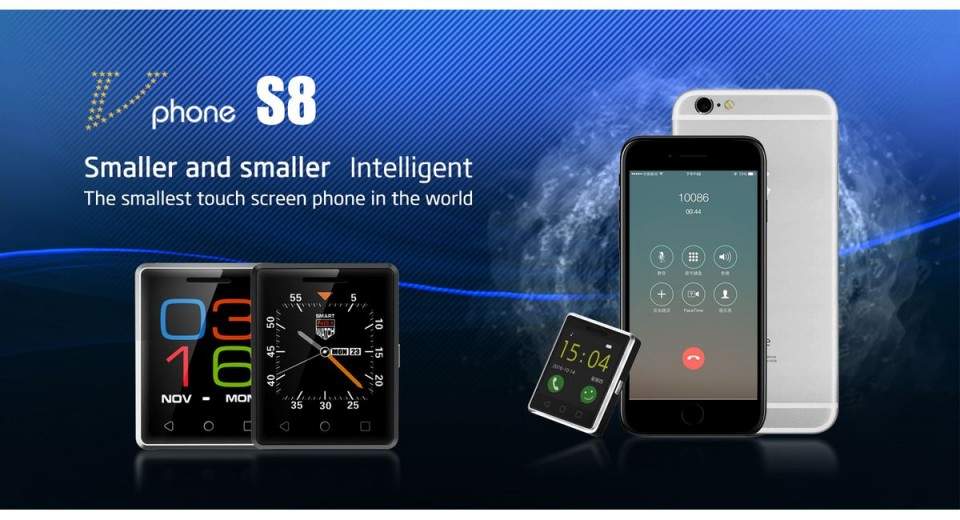 Ini Dia Vphone S8, Smartphone Terkecil di Dunia | Pricebook