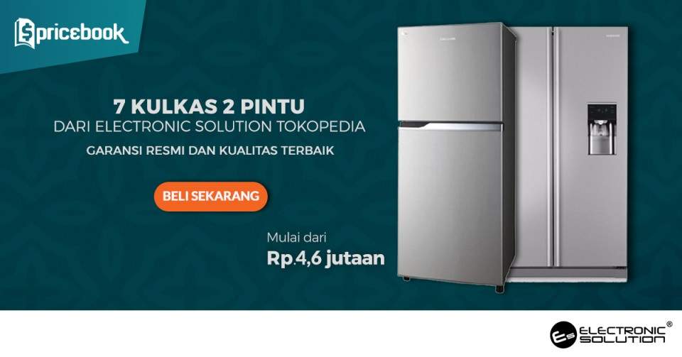 7 Kulkas 2 Pintu Harga Promo dari Electronic Solution di Tokopedia ...