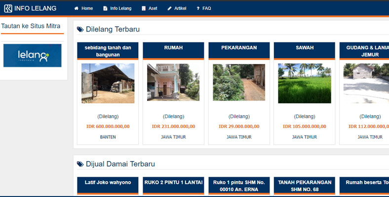 6 Situs Lelang Barang Murah Terpercaya! Mobil, Motor, Rumah, Semua Ada ...