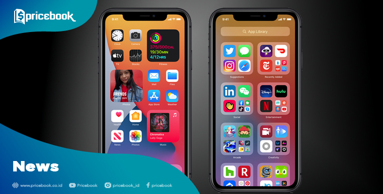 10 Fitur Terbaru iOS 14, Aneh, Logo Apple Bisa Berfungsi? | Pricebook