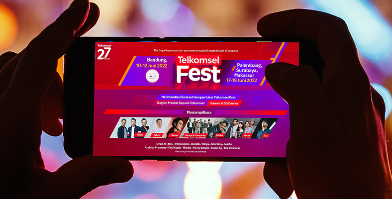 Ulang Tahun ke 27, Telkomsel Fest 2022 Hadir di 4 kota | Pricebook
