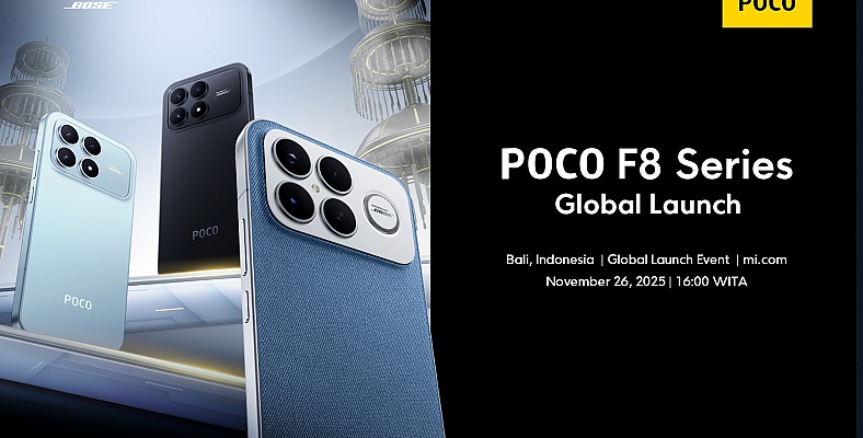POCO Global Launch 2025 Digelar di Bali, Hadirkan POCO F8 Series ...